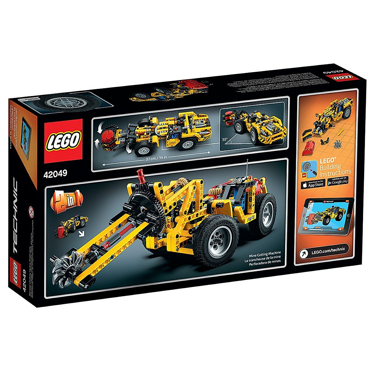 LEGO TECHNIC Mine Loader 42049 Vehicle Toy