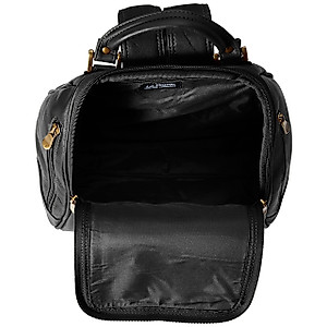 Royce Leather Women's Luxury Sling Backpack Handcrafted in Colombian Leather, Black, One Size