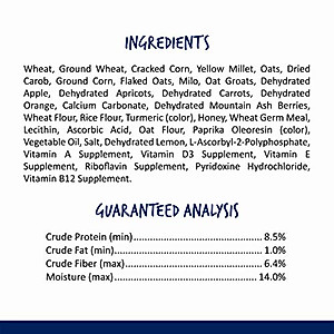 Vitakraft Crunch Sticks Apple & Orange Flavor Bird Treat for Conures (2 Sticks), 3.5 oz