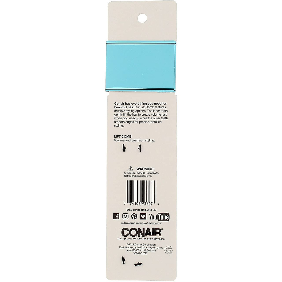 Conair Lift & Tease Comb