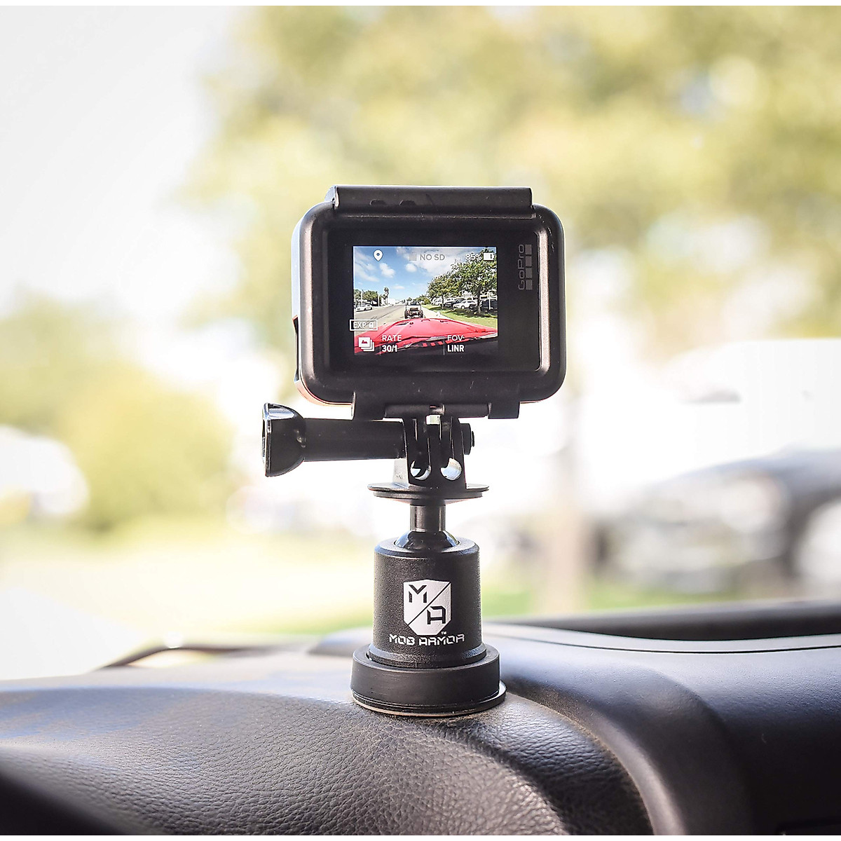 Mob Armor Action Camera Bundle - Content Creator Essentials for Camera Car Mount, Camera Holder for Road Adventures, Action Camera Accessories (Claw, Magnetic Mounts & Steel Discs w/Nylon Case)