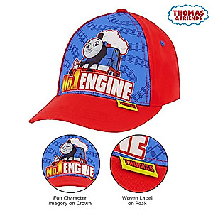 Mattel Toddler Sun Hat, Or Thomas & Friends Kids Bucket Hat and Matching Baseball Cap for Boys, Age 2-4