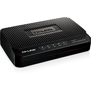 TP-LINK TD-8817 ADSL2+ Modem, 1 RJ45, 1 USB Port, Bridge Mode, NAT Router, Annex A, ADSL Splitter, 24Mbps Downstream