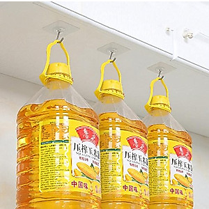 EEkiimy 50 Packs No Drill Hooks Heavy Duty Self Adhesive Hooks Hangers Wall Hooks Sticky Wall Hooks Heavy Duty 20lb Removable Kitchen Wall Stickers Towel Hooks Bathroom Hooks Wall Hooks No Damage