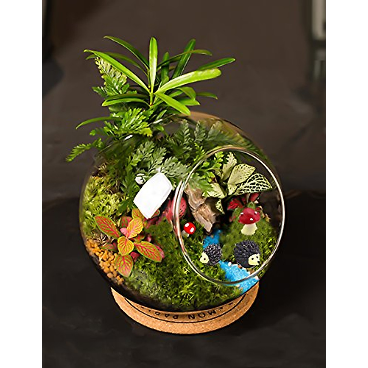 24 pcs Miniature Garden Ornaments, Fairy Garden Animals for Dollhouse Plant Pot, Home Decoration