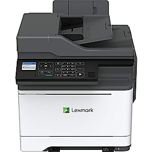 Lexmark Color Printer with Scanner Copier & Fax Laser Multifunction Office Machines (MC2425adw), Grey, Small