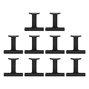 10PCS PV Panel Water Guide Clamp Photovoltaic Module Water Guide Drainage Clip Mud Remover Solar Panel Along The Drainage (4cm)