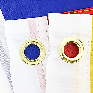 ANJOR Ecuador Flag 3x5 Foot Ecuadoran National Flags with Brass Grommets 3 X 5 Ft
