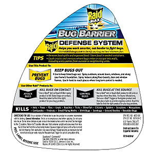 Raid 10191500 MAX Bug Barrier, Pack - 1, 30oz Trigger