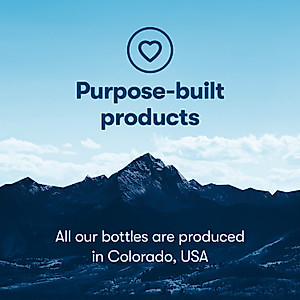 Polar Bottle – Sport Insulated 20oz Nimbus, Seaside Blue & Yellow – Leak Proof Water Bottles Keep Water Cooler 2x Longer than a Regular Reusable Water Bottle