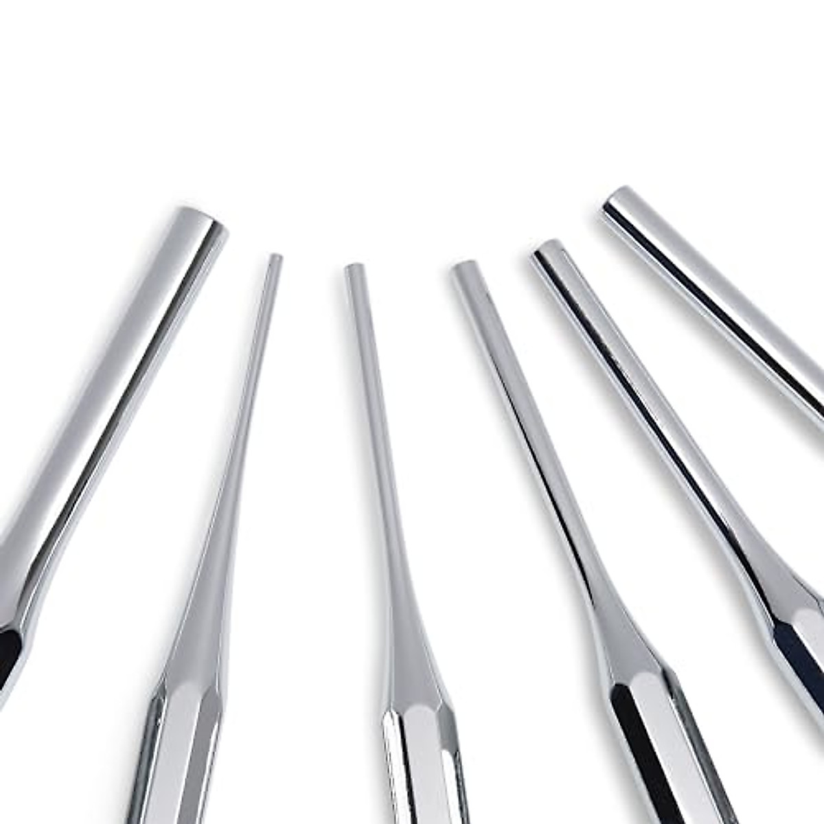 SATA 6-Piece Pin Punch Set with a Chromate Finish and Professionally Strong CR-V Steel Construction - ST09162SJ