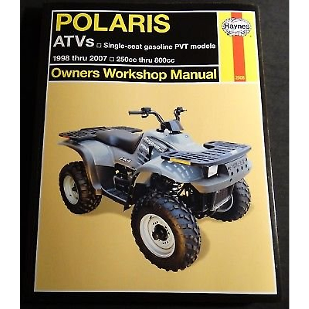 HAYNES 1998-2007 POLARIS ATV 250-800 CC SINGLE SEAT GAS SERVICE MANUAL (2508)