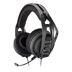 RIG 400HC Universal Performance Gaming Headset with Removable Noise Canceling Microphone for Xbox Series X|S, Xbox One, PlayStation, PS4, PS5, Nintendo Switch, and PC (Classic Black)