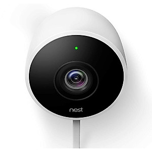 Google Nest Cam Outdoor 2-Pack - 1st Generation - Weatherproof Outdoor Camera - Surveillance Camera with Night Vision - Control with Your Phone