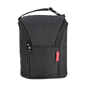 Lightweight Insulated Mini Lunch Bag,Cooler Lunch Box For Women,Men , Compact Lunch Pail for Office Black.¡­
