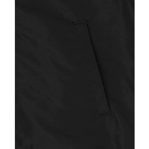 The Children's Place baby boys And Toddler Windbreaker Jacket, Black, 5T US