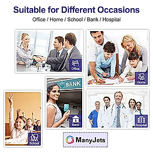 ManyJets 280 and 281 XXL Compatible Ink Cartridge Replacement for Canon 280 281 PGI-280XXL CLI-281XXL Work with Canon PIXMA TS9520 TS9521C TR7520 TR8520 TS6320 TS702 TS9120 TS8120 TS8220 (5-Pack)