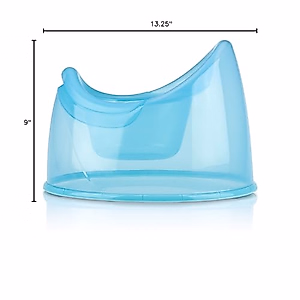 Nuby Potty Training Seat with Cup Insert, Aqua