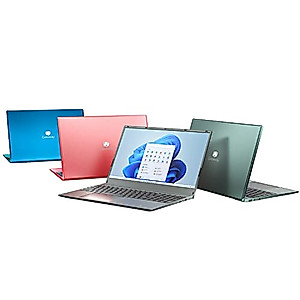 Gateway Ultra Slim Notebook, 15.6'' FHD IPS Display, AMD Ryzen 3-3250U with Radeon Graphics, 4GB RAM, 256GB SSD, Webcam, Tuned by THX Audio, Bluetooth, HDMI, Micro SD Slot, Type-C, Red (GWTN)