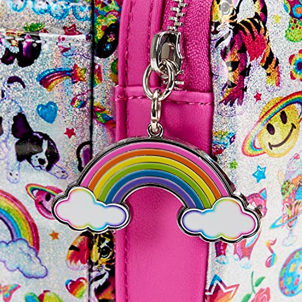 Loungefly Lisa Frank AOP Iridescent Mini Backpack (140869)