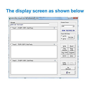 IT OSAYDE 605U Magnetic Card Reader, 3 Tracks Writer Encoder Scanner, Free Software to Install, Easily Use for Credit Card, Debit Card, Gift Card All Magnetic Swipe Card