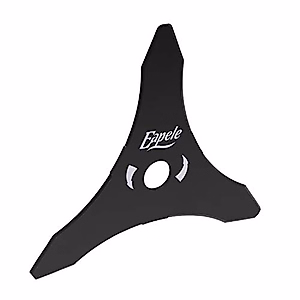 Eapele 12inch Brush Cutter Blade Weed Eater Blade, Carbide Steel Double Sided Blade,3 Teeth