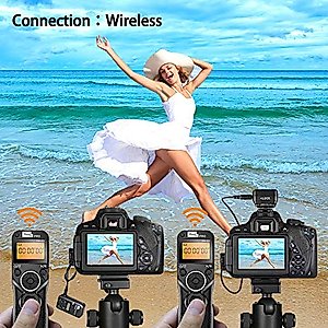 Pixel TW-283 N3 Wireless Shutter Remote Control Tiner Remote Shutter Release for Canon Eos 5D Mark IV 5D 6D 7D Mark 1DX MARKII R5 R6 50D 40D 30D 20D 10D D60 D30 D2000 EOS-1V EOS-3