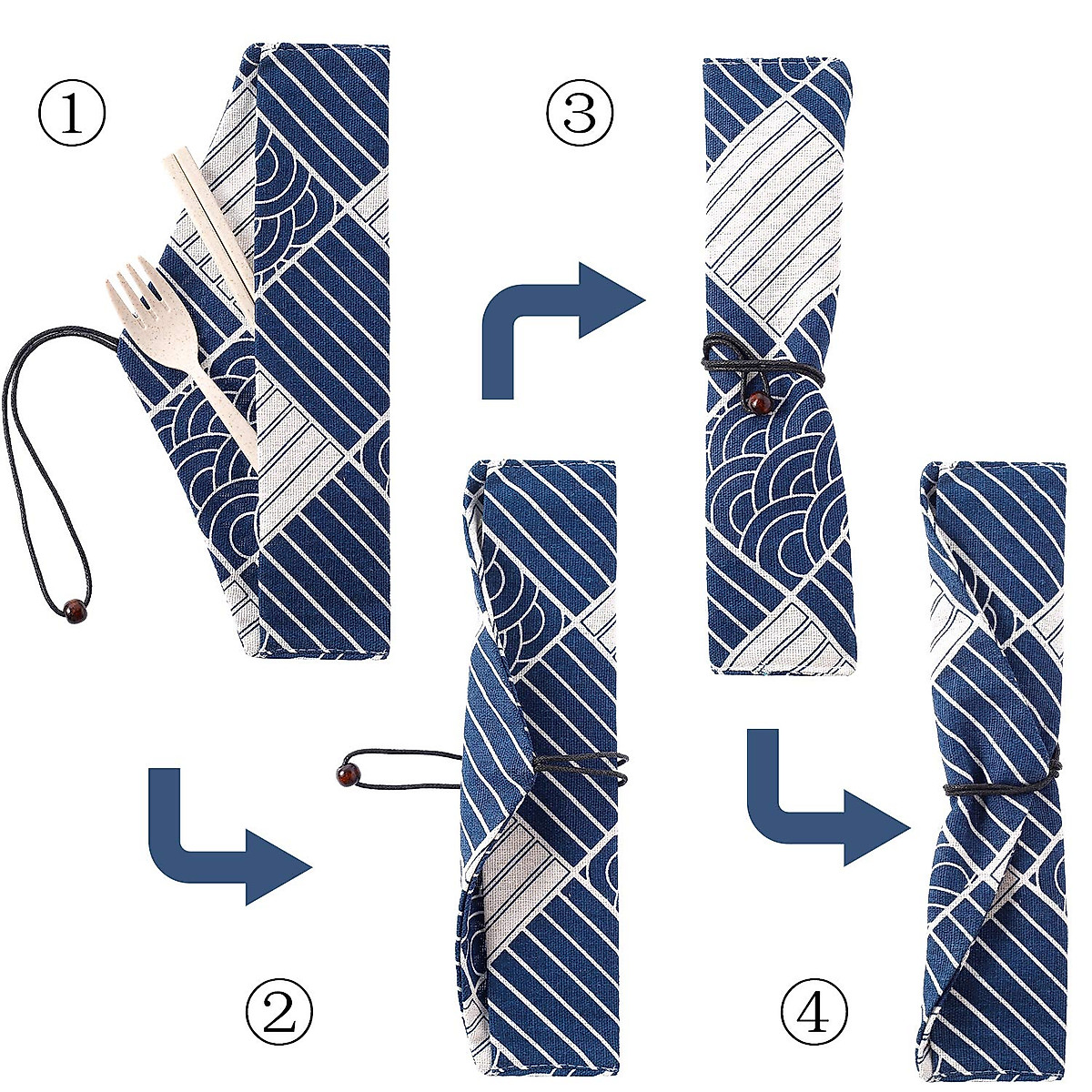 5 Pieces Straw Carrying Case, Straw Pouch, Travel Bag for Stainless Steel, Glass, Silicone, Bamboo, Cutlery and Cleaning Brush Straws, Safety and Reusable Straw Case (Style C, Small)