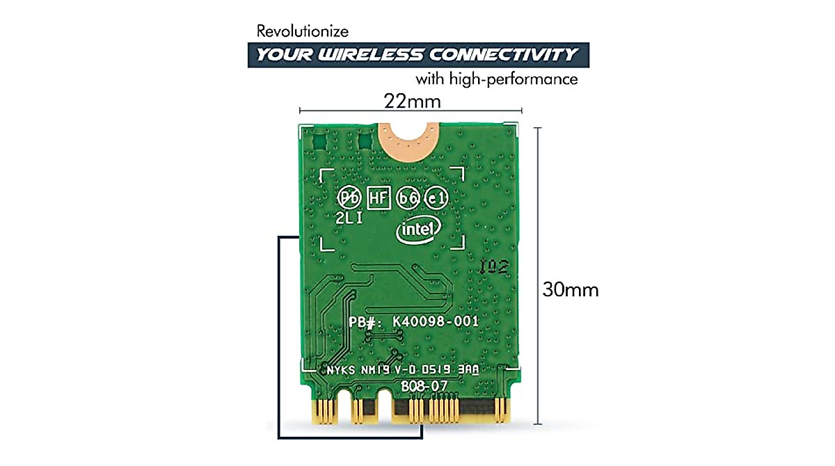 AX200 Wi-Fi 6 Card Upgrade for Faster Wireless Performance