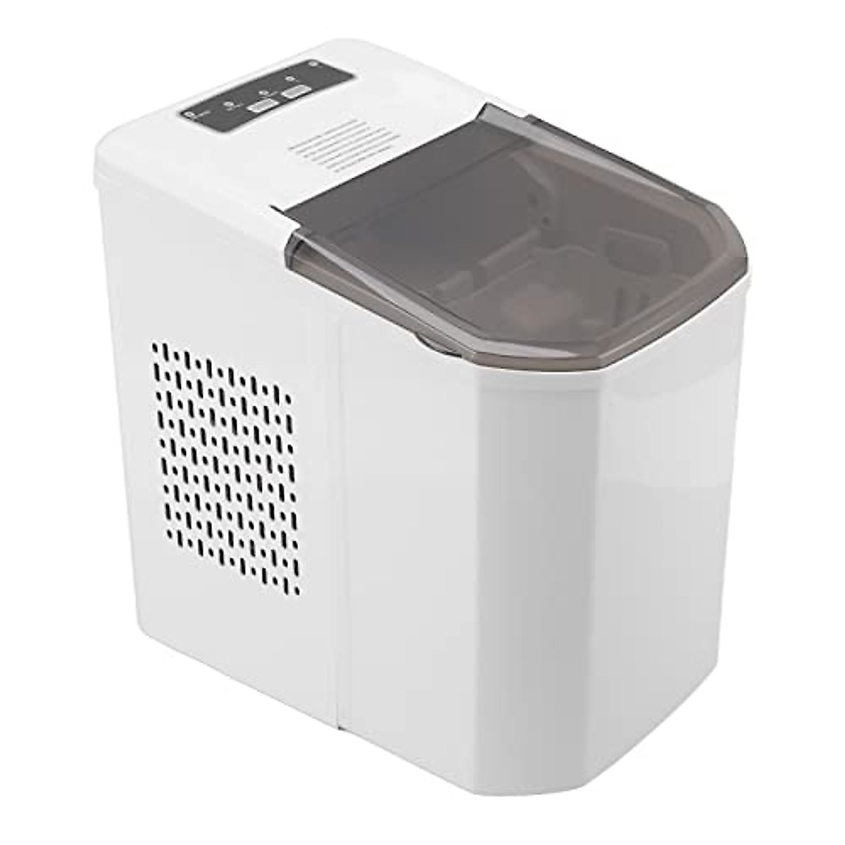 Countertop Ice Maker Machine, Portable Ice Makers, Make 9 Ice Cubes in 8 Mins, Ice Maker with Ice Scoop and Basket for Home Bar Office(US 110V)