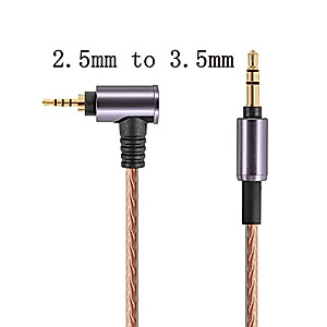 FAAEAL WH-1000XM4 Balanced Cable,Replacement for Sony WH-1000XM5 XM3 XB910N,Audio Technica ATH-M50xBT S700BT Headsets,Works on M11+,M15,M17 Digital Music Players 4.9ft(2.5mm Plug)
