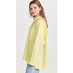 STAUD Women's Payton Top, Sunray, Yellow, M