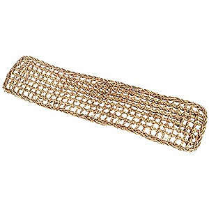 balacoo Bearded Dradon Hammock Natural Seagrass Fibers Reptile Lounger,Terrarium Tank Decoration Climber Vines for Anoles,Geckos,Iguanas and Hermit Crabs