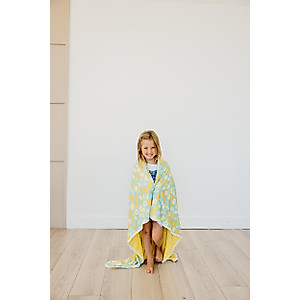 Copper Pearl Three-Layer Baby Blanket: Soft Baby Quilts for Boys and Girls | Breathable, Cozy, Toddler Blanket | Baby Quilt for Newborns | 46x46 Premium Polyester/Rayon | Lemon