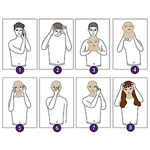 GOSHIMER Alice Silicone Female Mask Halloween Headwear Mask For Crossdressers Cosplay Crossdressing