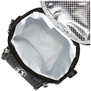 PGA Tour Unisex 10 Can Insulated Golf Cooler Bag, Black, One Size