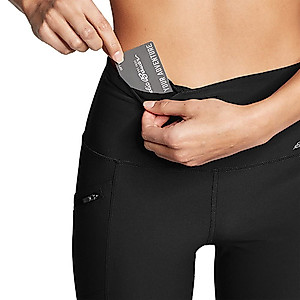 Eddie Bauer Women's Trail Tight Leggings - High Rise, Black, Small