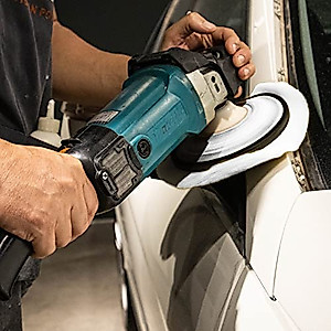 Sisha-A Wool Polishing Pads Set, 5 Inch Wool Pads with Backing Pad and Adapter, Sheepskin Wool Buffing Pads for Car Finishing, Wood Furniture, Glass and So On (7 Pieces Set)