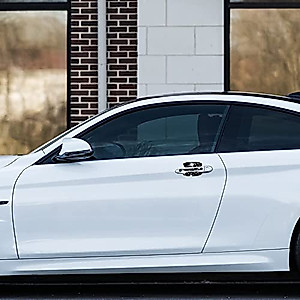 BetterJonny 10PCS Crystal Car Door Handle Scratches Protector, Rhinestone Car Door Handle Stickers Bling Car Door Handle Scratch Protector Stickers for Women and Girls Car Stickers (Black)