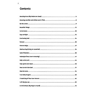 A to Z Praise and Worship Hits: 40 Piano Arrangements of Contemporary Christian Favorites (A to Z Christian Library)