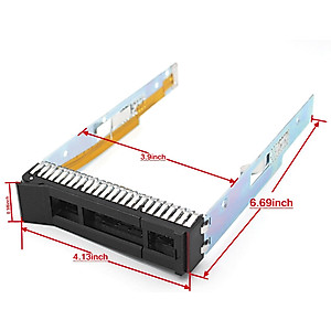 3.5" SM17A06251 SATA SAS Hard Drive Tray Caddy Bracket for Thinksystem ST550 SR550 SR590 SR650 SR850 SR530 by DAHONGHU