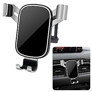 musttrue LUNQIN Car Phone Holder for 2017-2023 Mazda CX-5 CX5 Auto Accessories Navigation Bracket Interior Decoration Mobile Cell Mirror Phone Mount