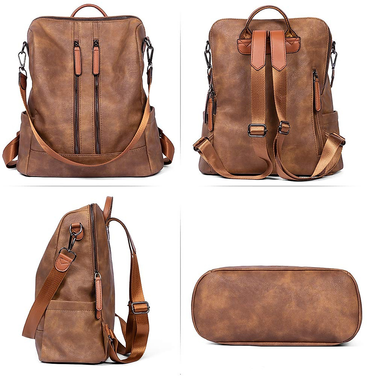 CLUCI Women Backpack Bundle with Women Wallet