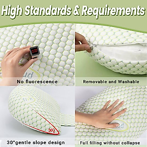 ZiZa Pregnancy Pillows, Maternity Pillow, Pregnancy Pillow Side Sleeper, Pregnancy Pillows for Sleeping on Stomach