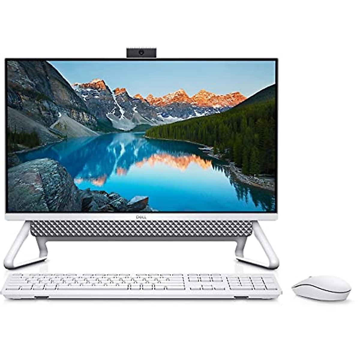 Dell Inspiron 5400 AIO Desktop, Intel Pentium Gold 2-Core Processor, 8GB DDR4 Memory, 256GB PCIe NVMe M.2 SSD, Windows 10 Home, 23.8" FHD Non-Touch Screen, Integrated Graphics