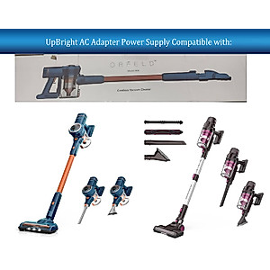 UpBright 31V AC/DC Adapter Compatible with ORFELD B08 C10A Cordless Stick Vacuum C10-A 25.9V 2200mAh 2500mAh 220W Lithium-ion Li-ion Rechargeable Battery RKULDC3100500 31VDC 500mA Power Supply Charger