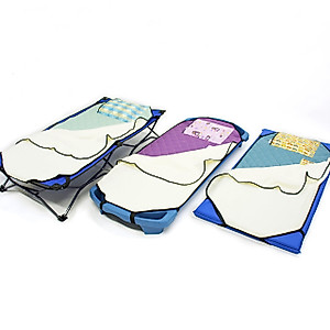 Urban Infant Tot Cot Kids Nap Mat - Toddler Preschool Daycare Bedding Cover with Blanket and Pillow - Submarines