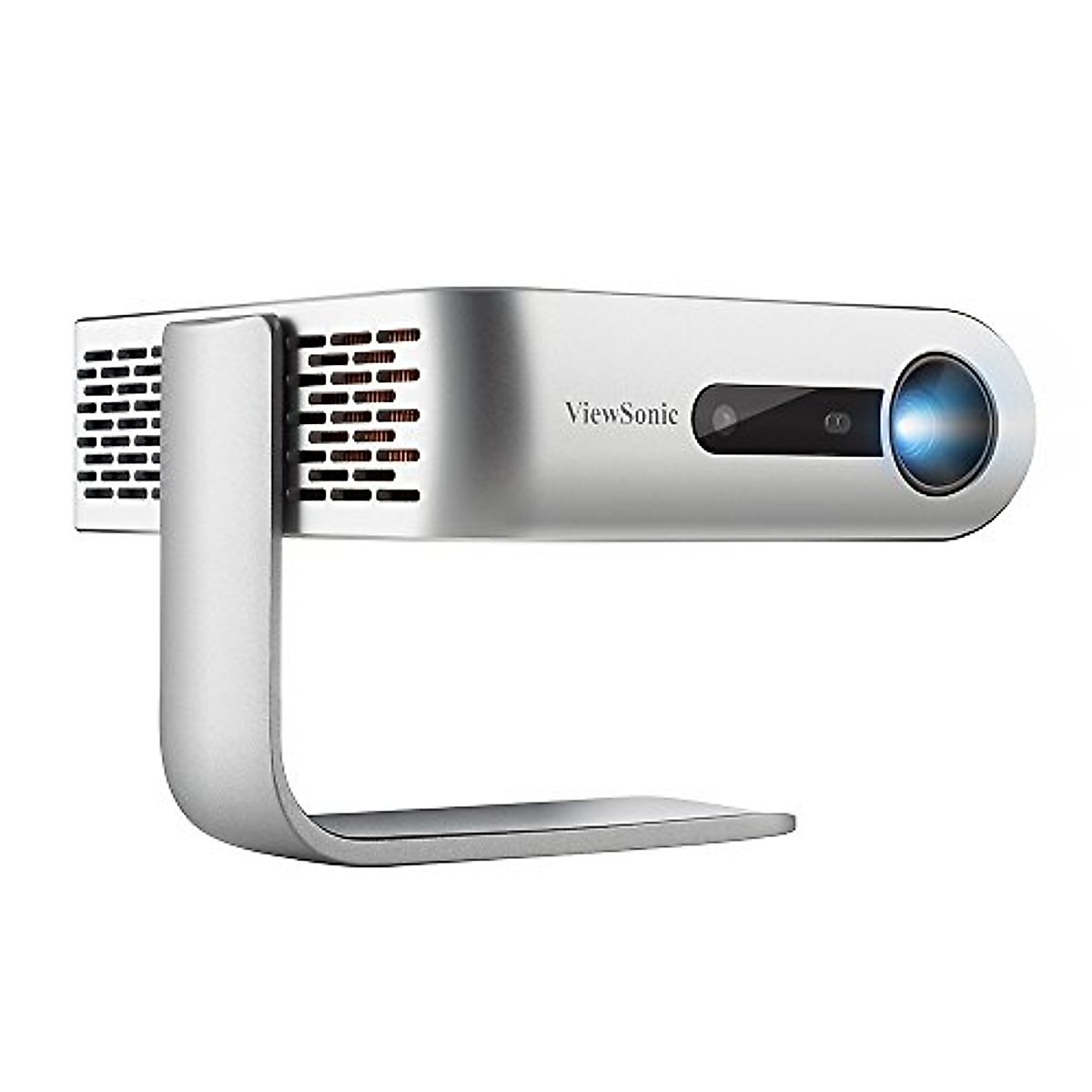 ViewSonic M1 Portable LED Projector with Auto Keystone, Dual Harman Kardon Speakers, HDMI, USB C, Stream Netflix with Dongle