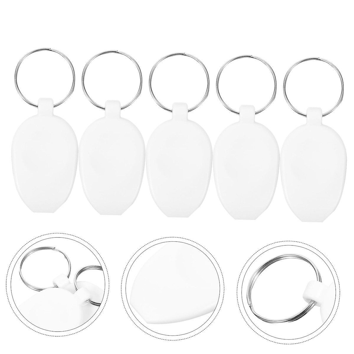 TEHAUX 5pcs Scratch Tickets Scrapers Hanging Craper for Cards Scraper Key Chain Tool Scraper for Pottery Tickets Scraper Keychain Cards Scraper Lucky Stock Plastic