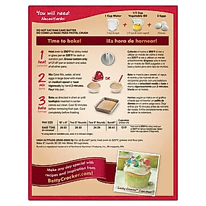 Betty Crocker Cherry Chip Cake Mix | Creamy White Vanilla Frosting | One - I AM CAPABLE MAGNET©.